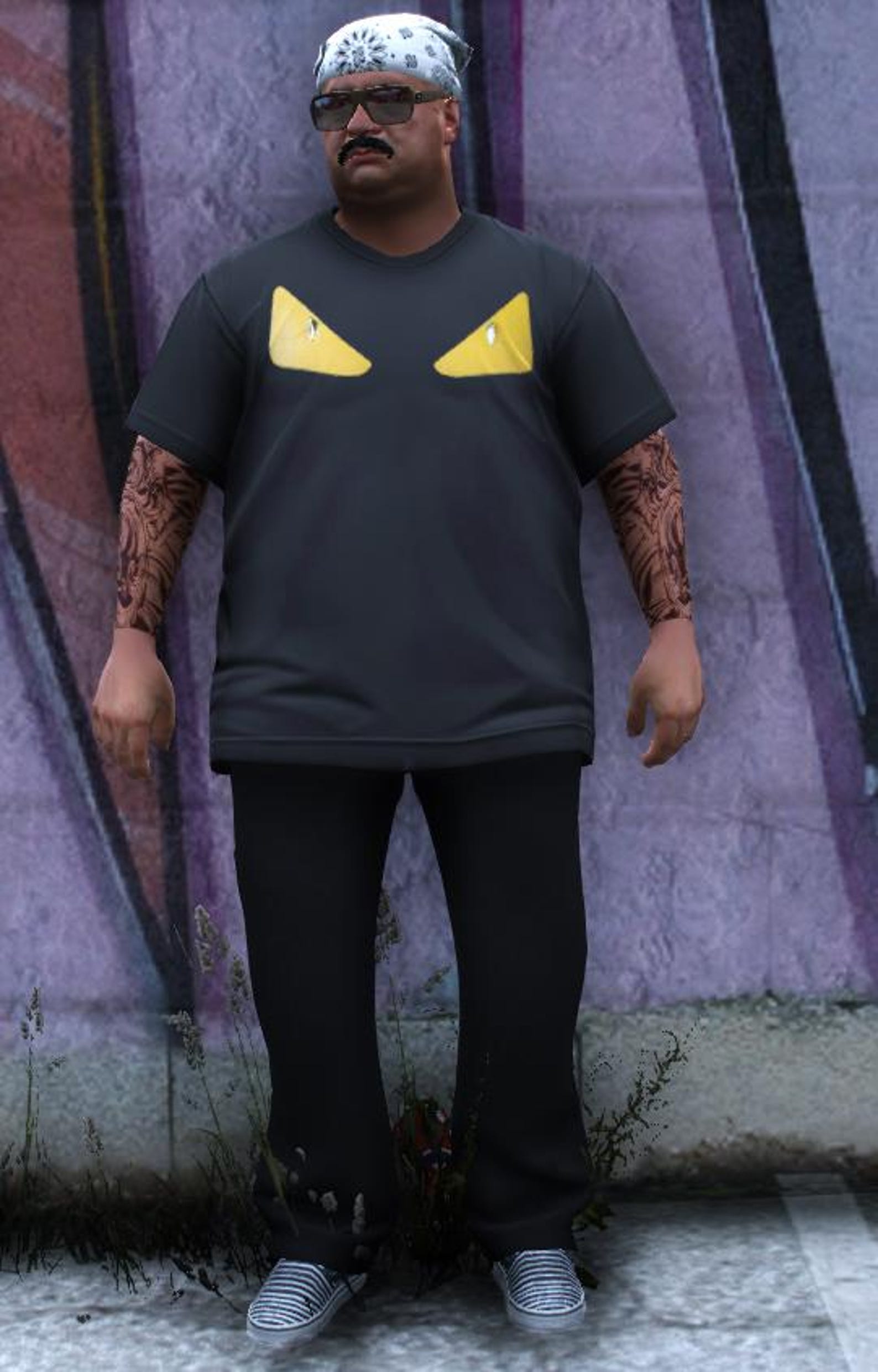 Fivem Fat Cop Ped | Custom Male Character |police, Civilian RP | Qbcore ...