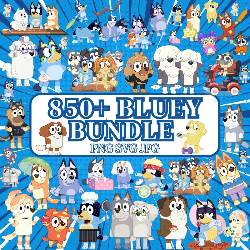 Bluey Svg Cricut - Etsy