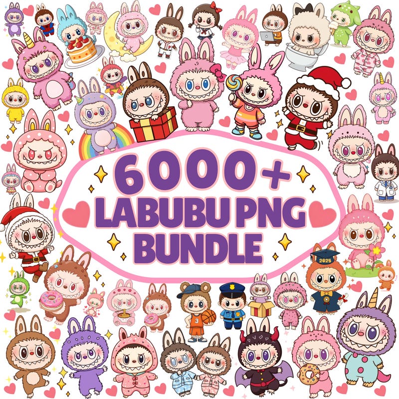 Labubu Png Transparent - Etsy