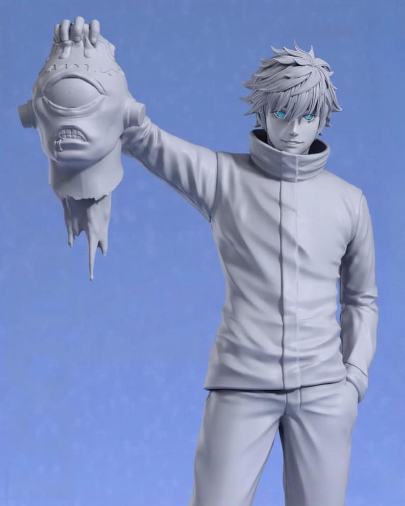 Gojo Satoru ~ JJK ~ Jujutsu Kaisen ~ Figurine ~ Figure ~ Miniature ~ 3D ...