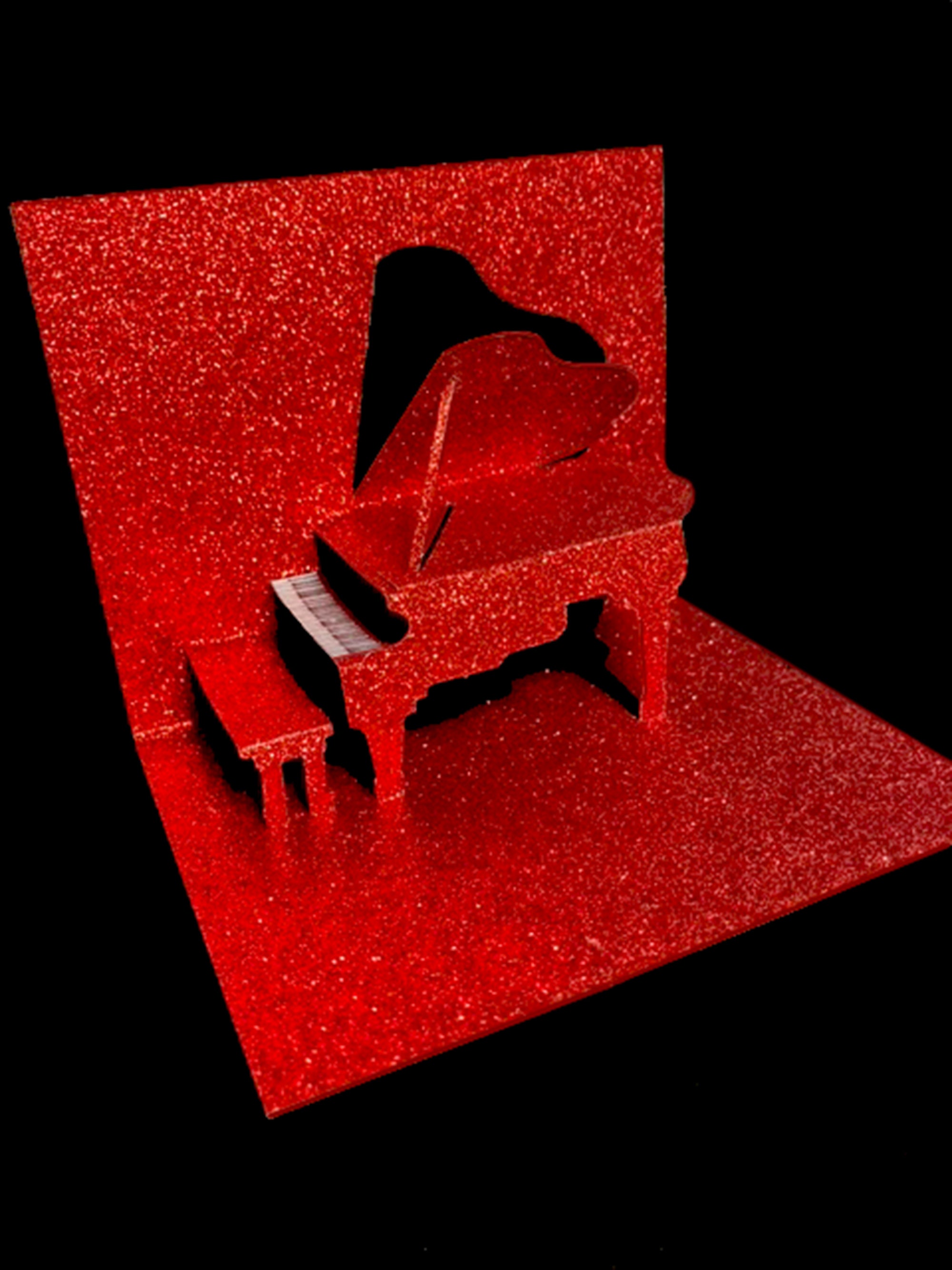 SVG File - Pop up Grand Piano Card - DIY Project - Cricut Explore ...