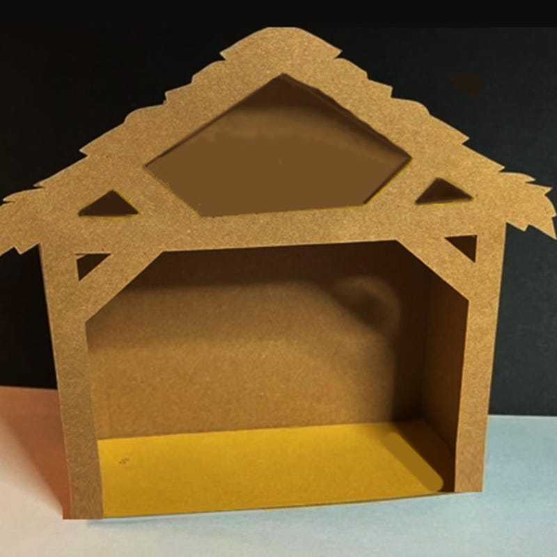 Nativity Stable - Etsy