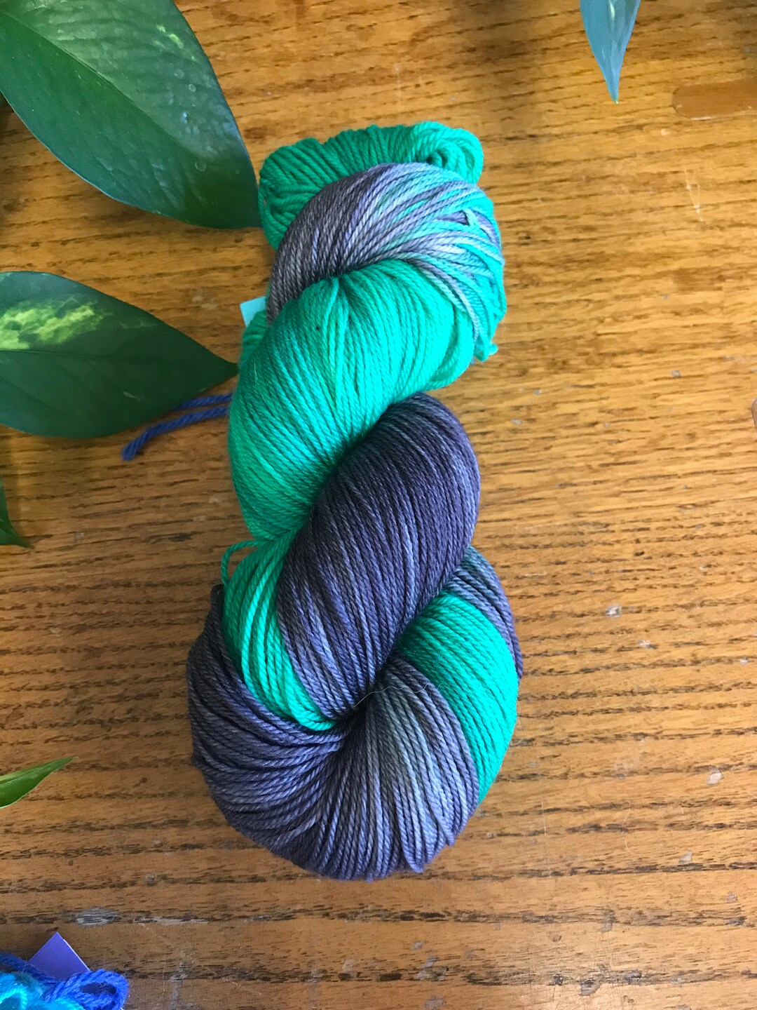 Slytherin Varigated Sock Yarn - Etsy
