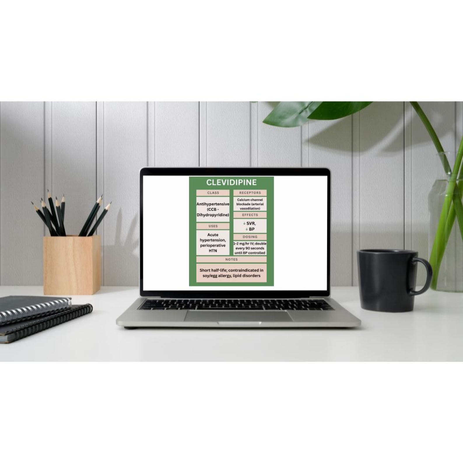 Pharmacology Notes & Quick Reference Sheets for Critical Care-med Guide ...