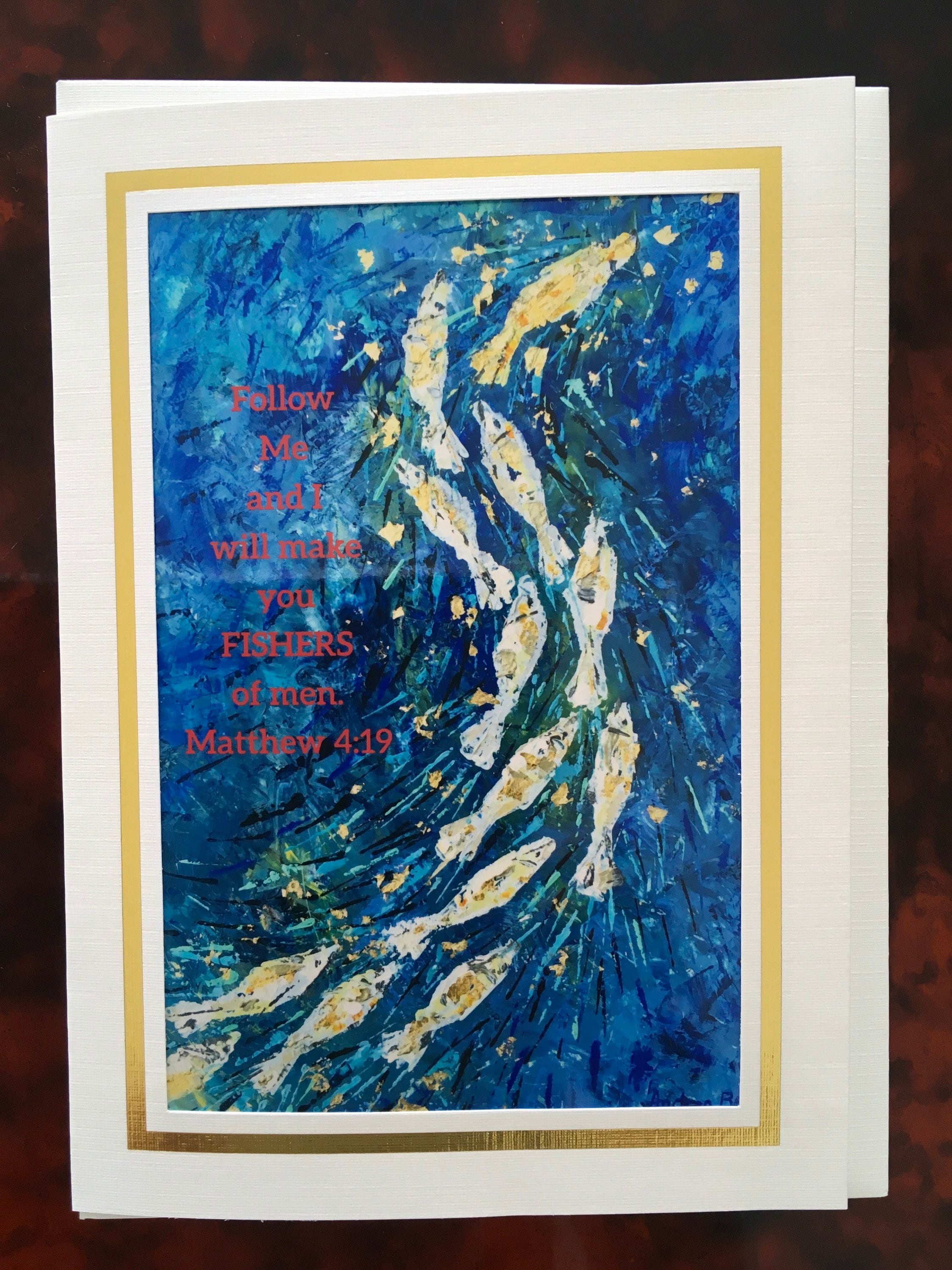 Making Fishers of Men - Prophetic Art Card - Etsy