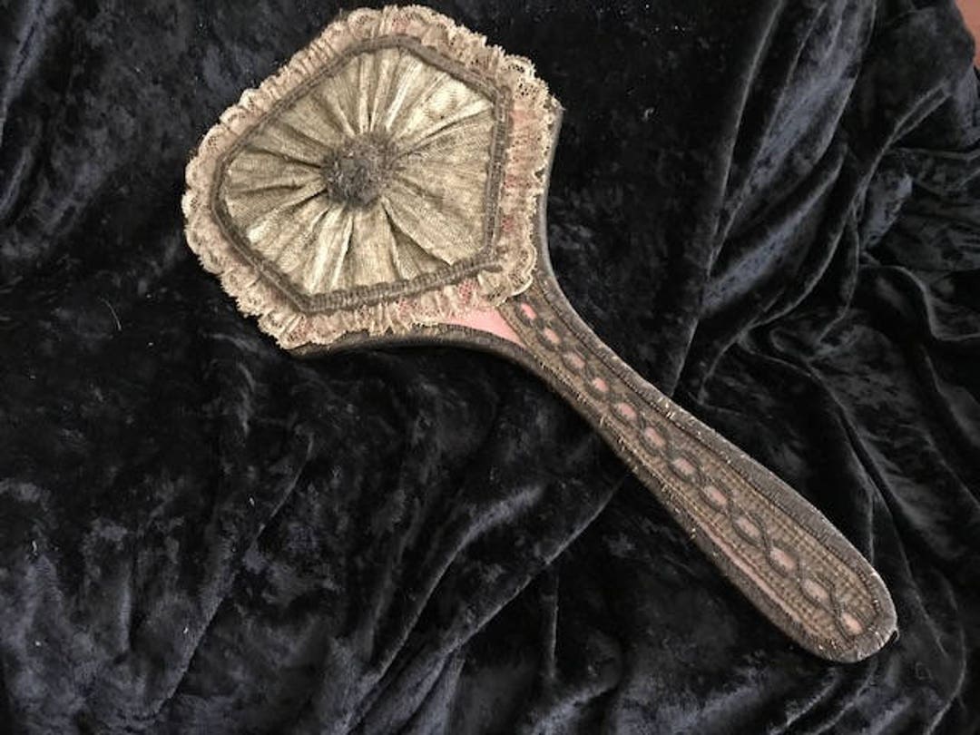 Ribbonwork Hand Mirror With Bullion Lace ffs5139 - Etsy