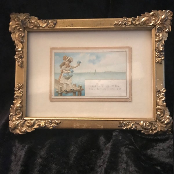 Embossed Postcard - Etsy