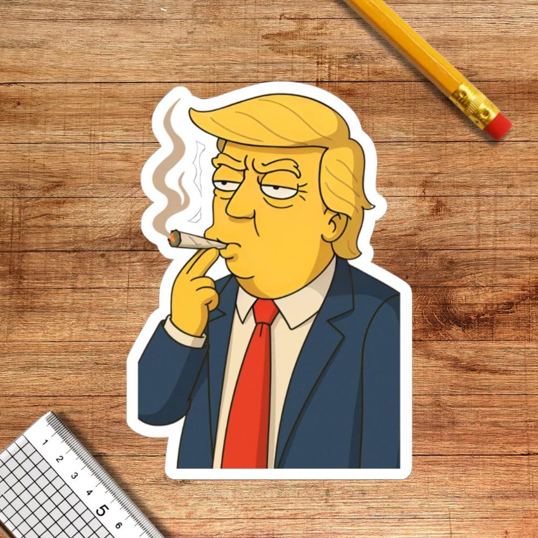 Funny Trump Sticker - Etsy