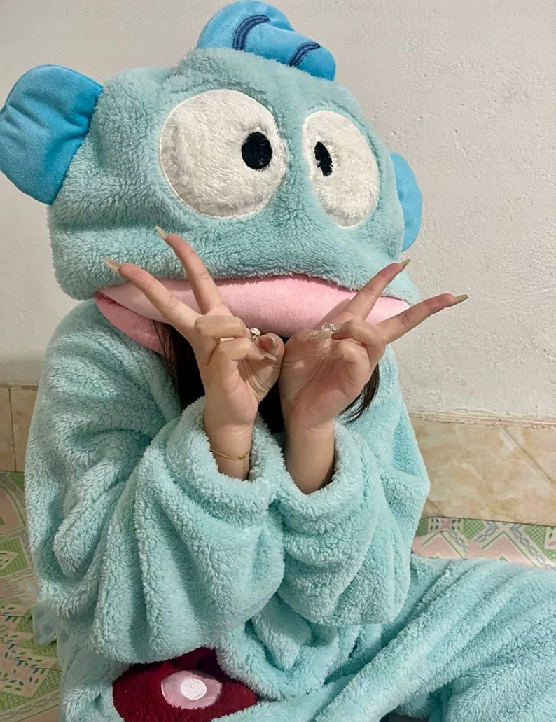 Matching Pajama Cartoon Hero Kigurumi Mask - Cozy Fleece Overalls for ...