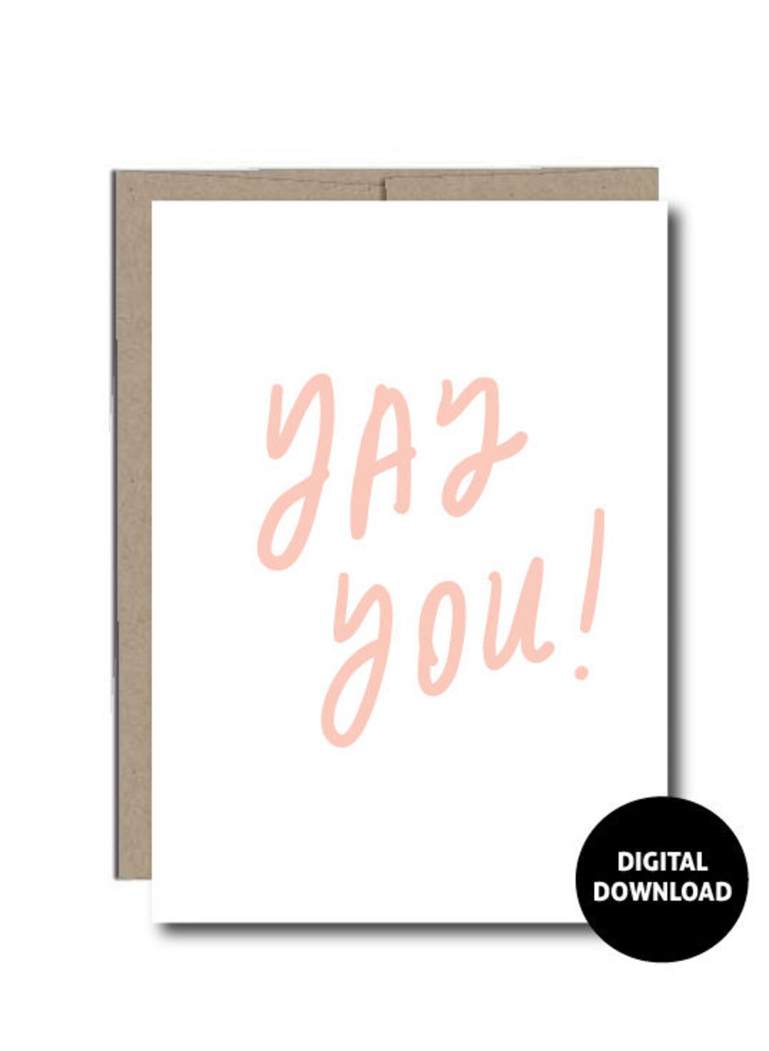 DIGITAL DOWNLOAD | Greeting Card | Congratulations Card | Instant ...