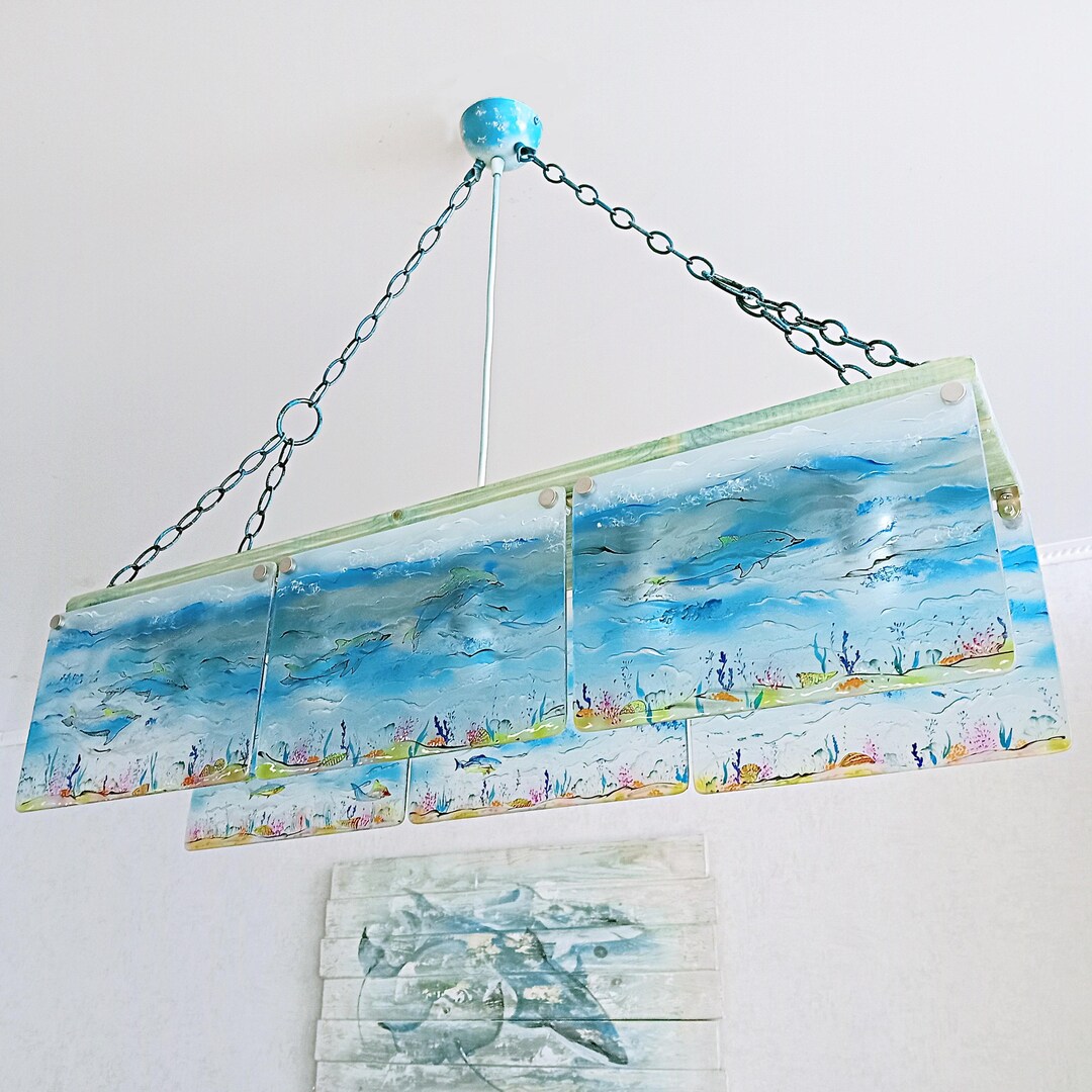 Pendant Light Light Fixtures Nautical Lamp Shade Beach Shade Coastal ...