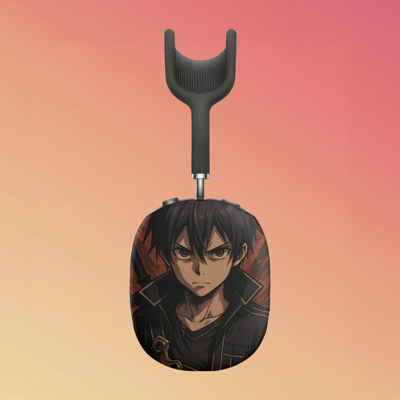 Sword Art Online Airpods Max Case: Kirito and Asuna Anime Cover - Etsy