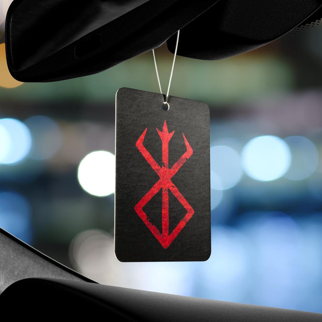 Berserk Anime Car Air Freshener: Brand of Sacrifice, Manga Guts - Etsy