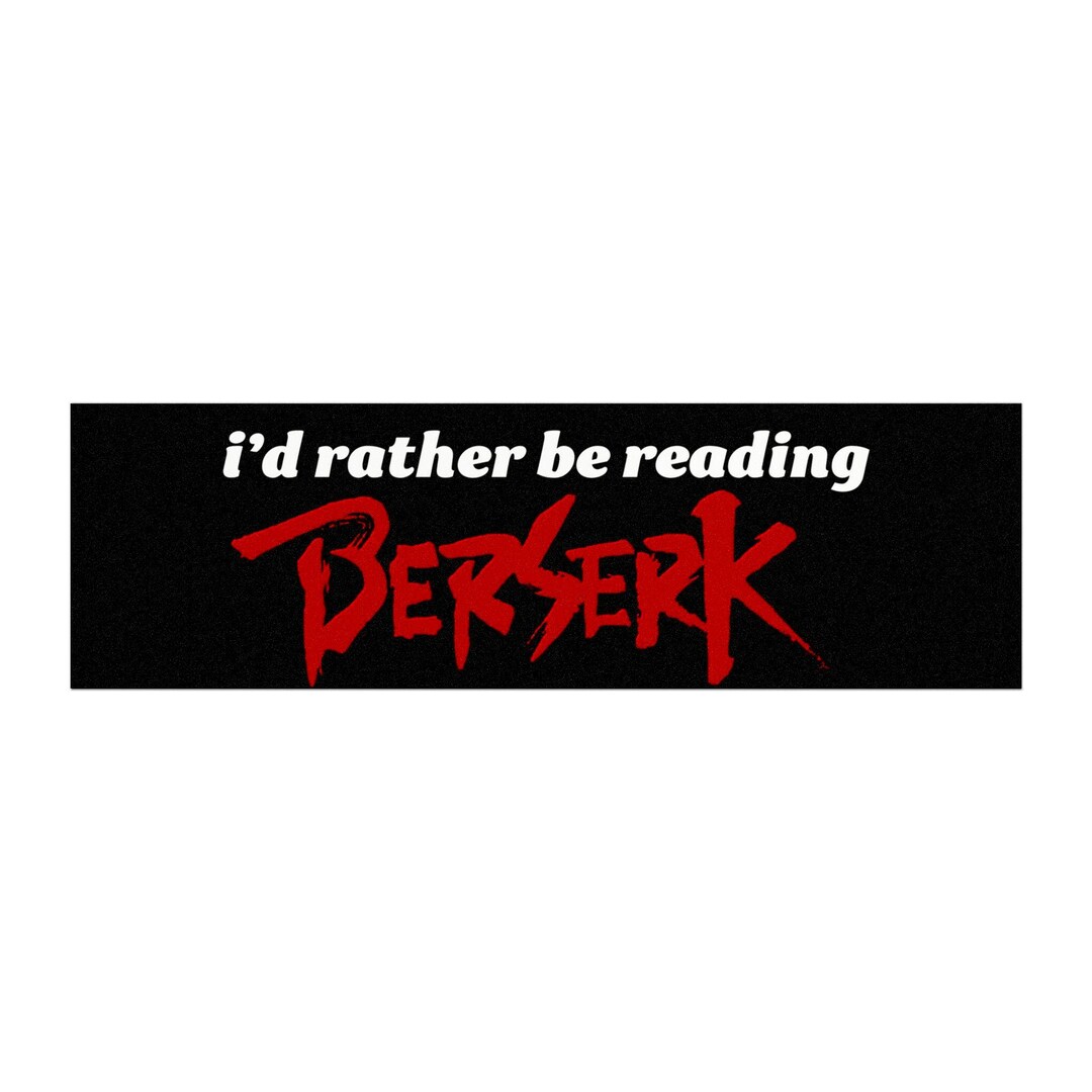 Berserk Guts Car Bumper Magnet for Anime Lovers, Cooler Vehicle Decor ...