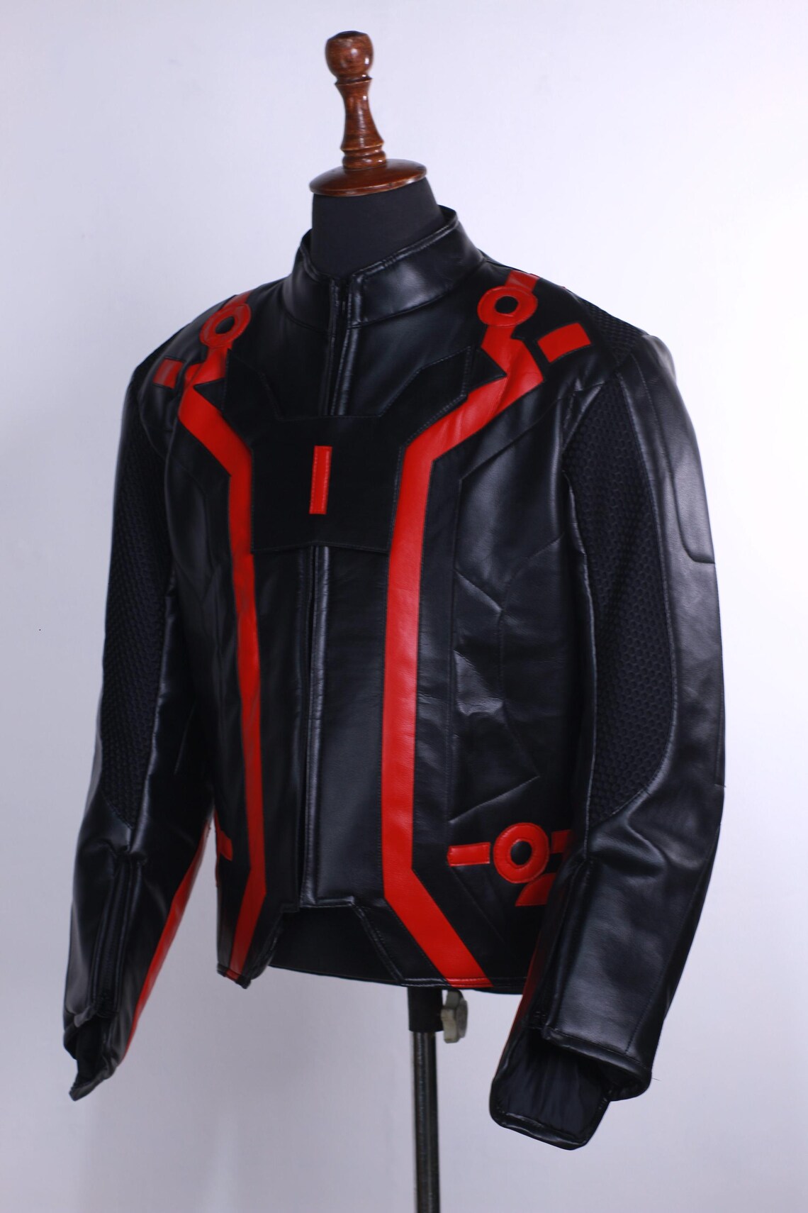 Tron Ares Inspired Cosplay Leather Jacket, Futuristic Leather Biker ...