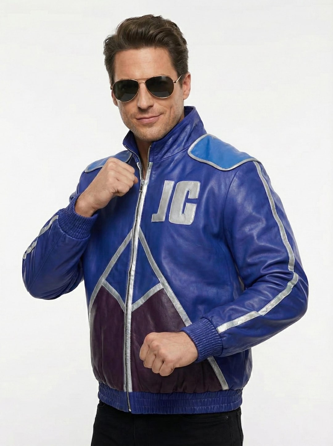 Mortal Kombat Inspired Johnny Cage Leather Jacket, MK11 Johnny Cage ...