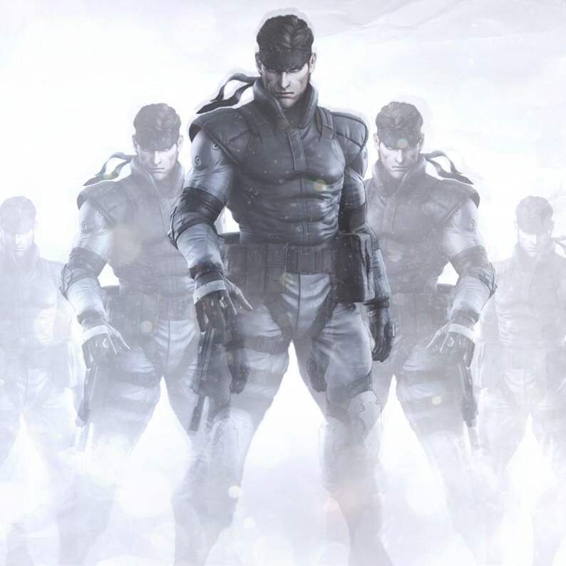 Metal Gear Solid 1 Snake Leather Cosplay Vest - Etsy