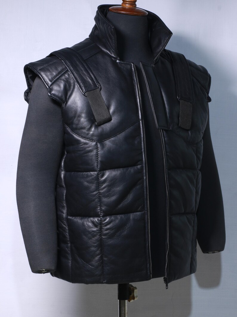 Metal Gear Solid 1 Snake Leather Cosplay Vest - Etsy