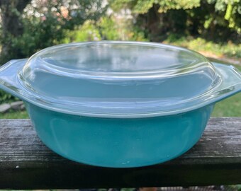 Vintage Pyrex Promotional Casserole Blue Willow 473, 1 Quart Casserole ...