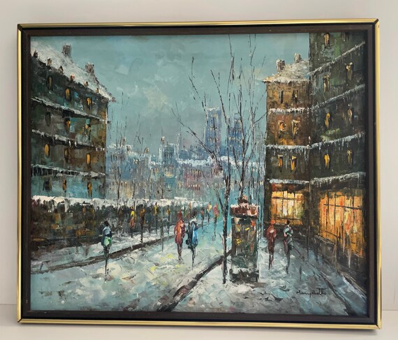 Original Mary Botto Oil Painting Signed - Etsy