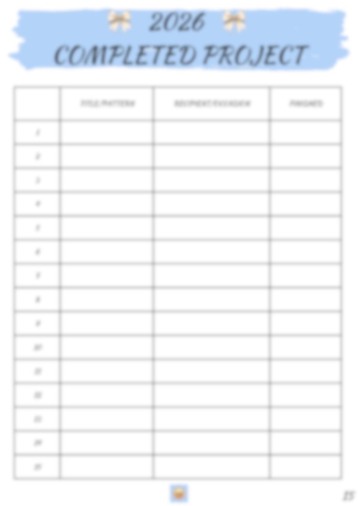 Printable 2026 Sewing Planner PDF: Sewing Journal Pages | Fabric Stash ...