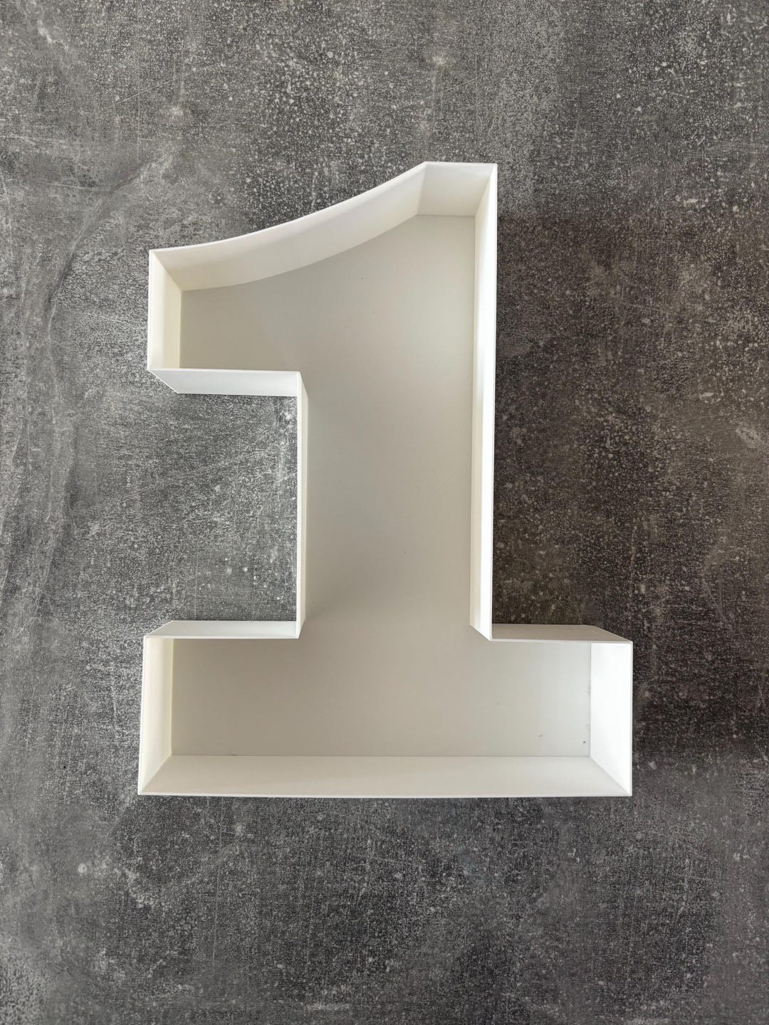 Fillable Numbers 0-9 , Empty Hollow Number Trays, Party Trays, Table ...