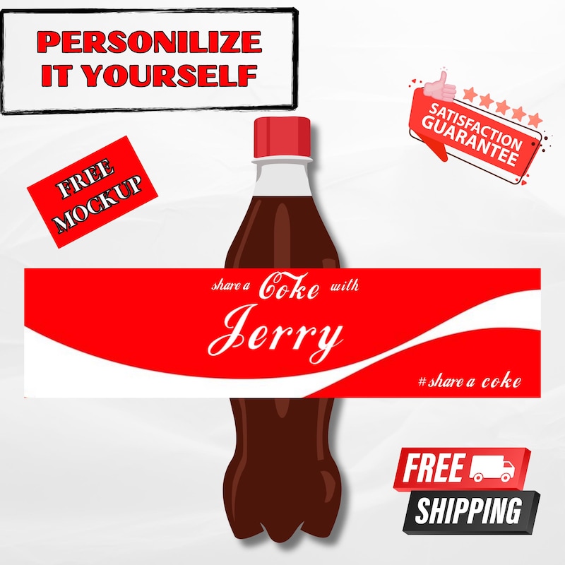 Cola flasche mit namen - Etsy.de