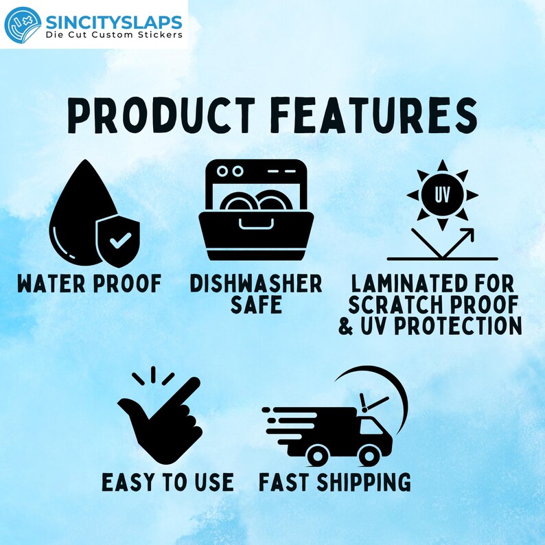 Custom Pet Portrait Sticker, Die Cut Waterproof Vinyl Decal - Etsy