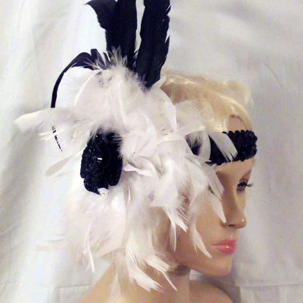 Feather Headband - Etsy