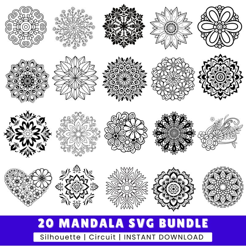 Intricate Svg - Etsy