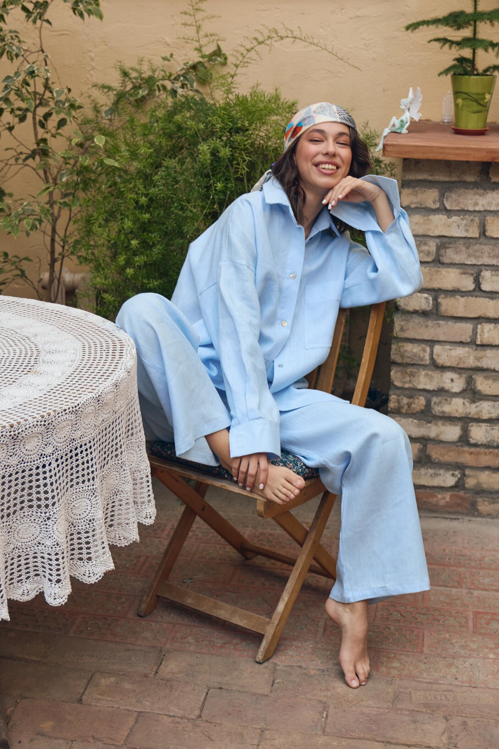 Womens Linen Suit – 2 or 3 Piece Set With Pants, Shorts, Vest & Shirt ...