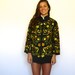 60s Colorful Embroidered Mandarin Collar Light Jacket Xs S M - Etsy
