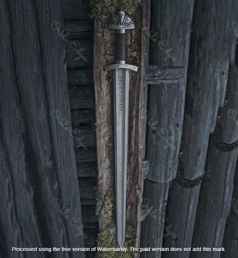 Harry Potter Inspired Sword – Handmade Damascus Steel Wizard Sword ...