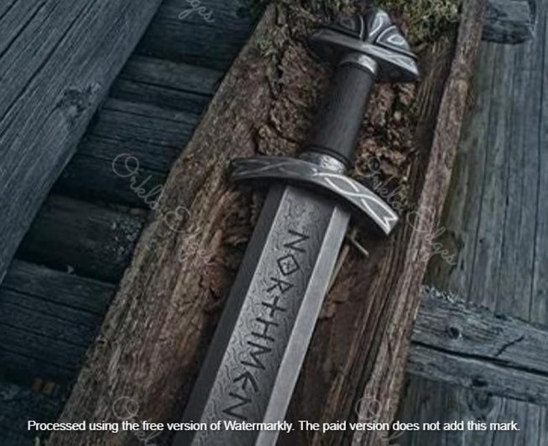 Harry Potter Inspired Sword – Handmade Damascus Steel Wizard Sword ...