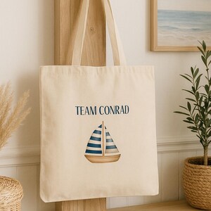 Custom the Summer I Turned Pretty Tote Bag - Team Conrad - Perfect for ...