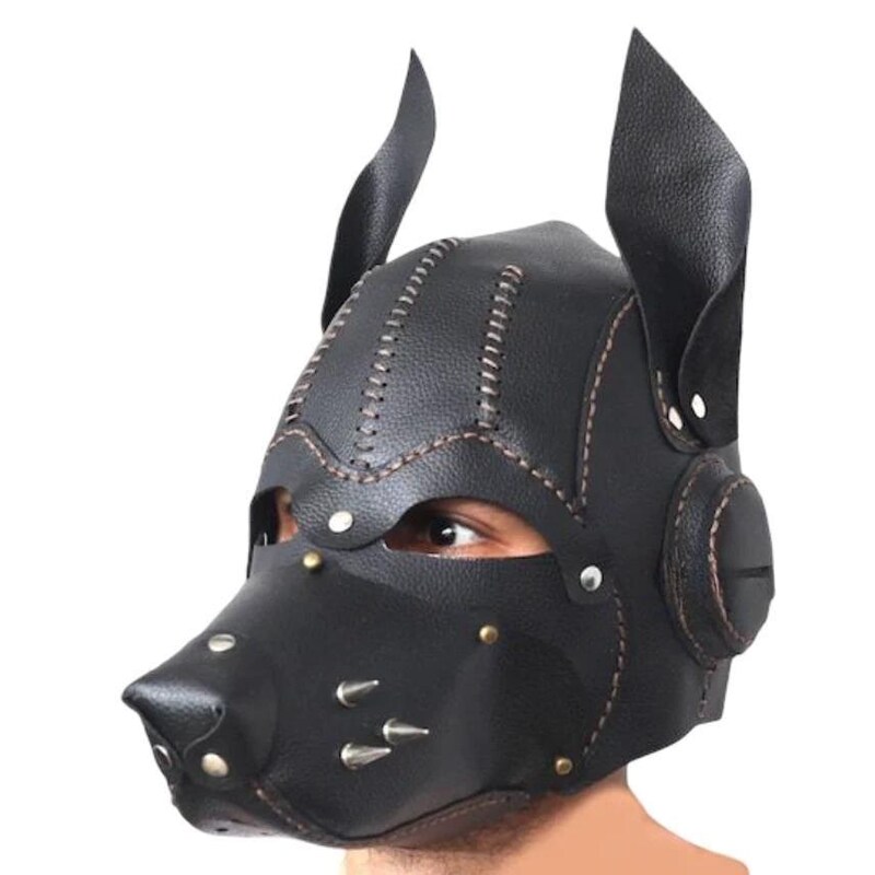 Puppy Play Mask - Etsy