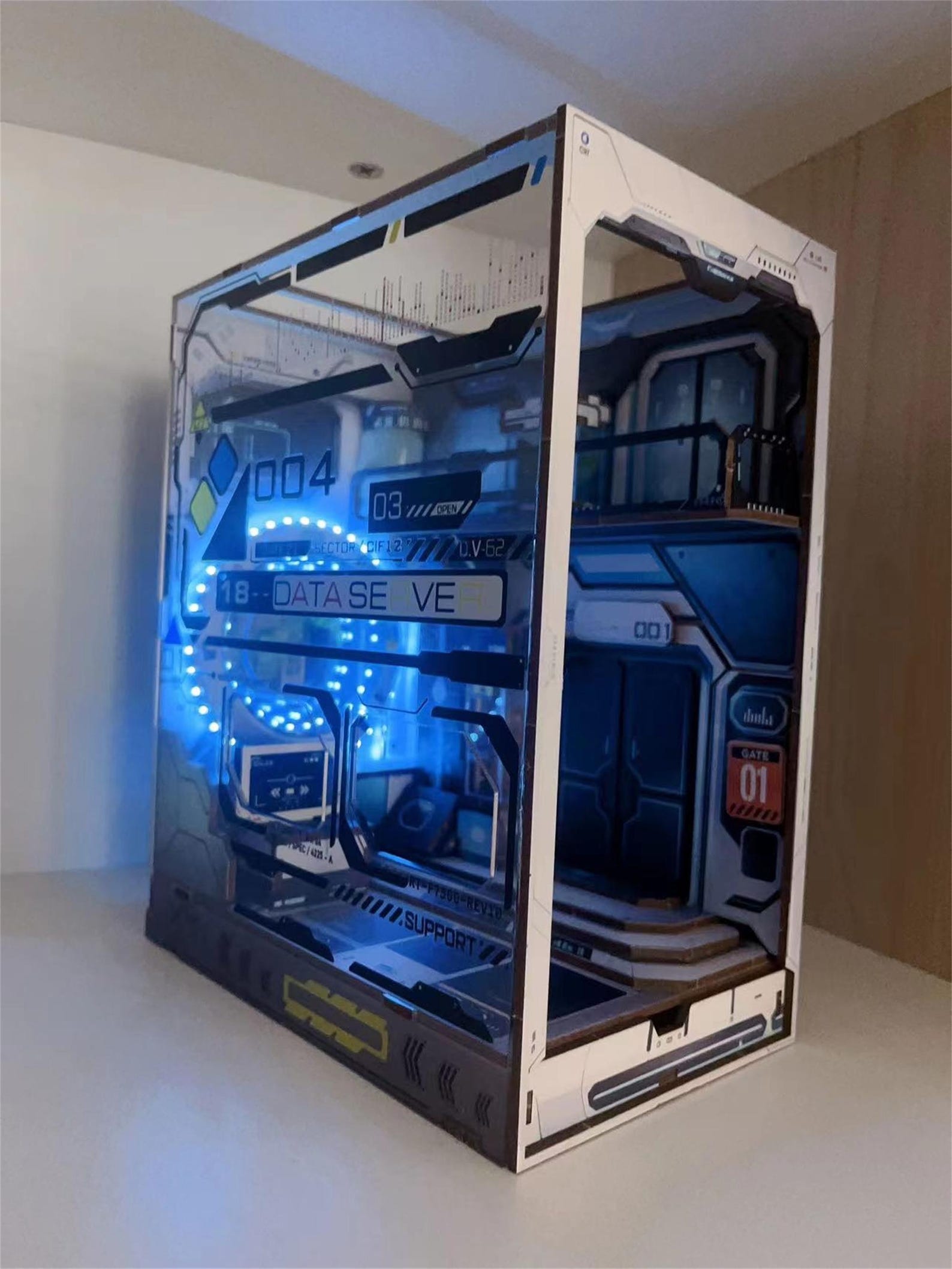 Alien Hub,diy Booknook,handmade Gift ,desk Decoration,book Nook Diorama ...