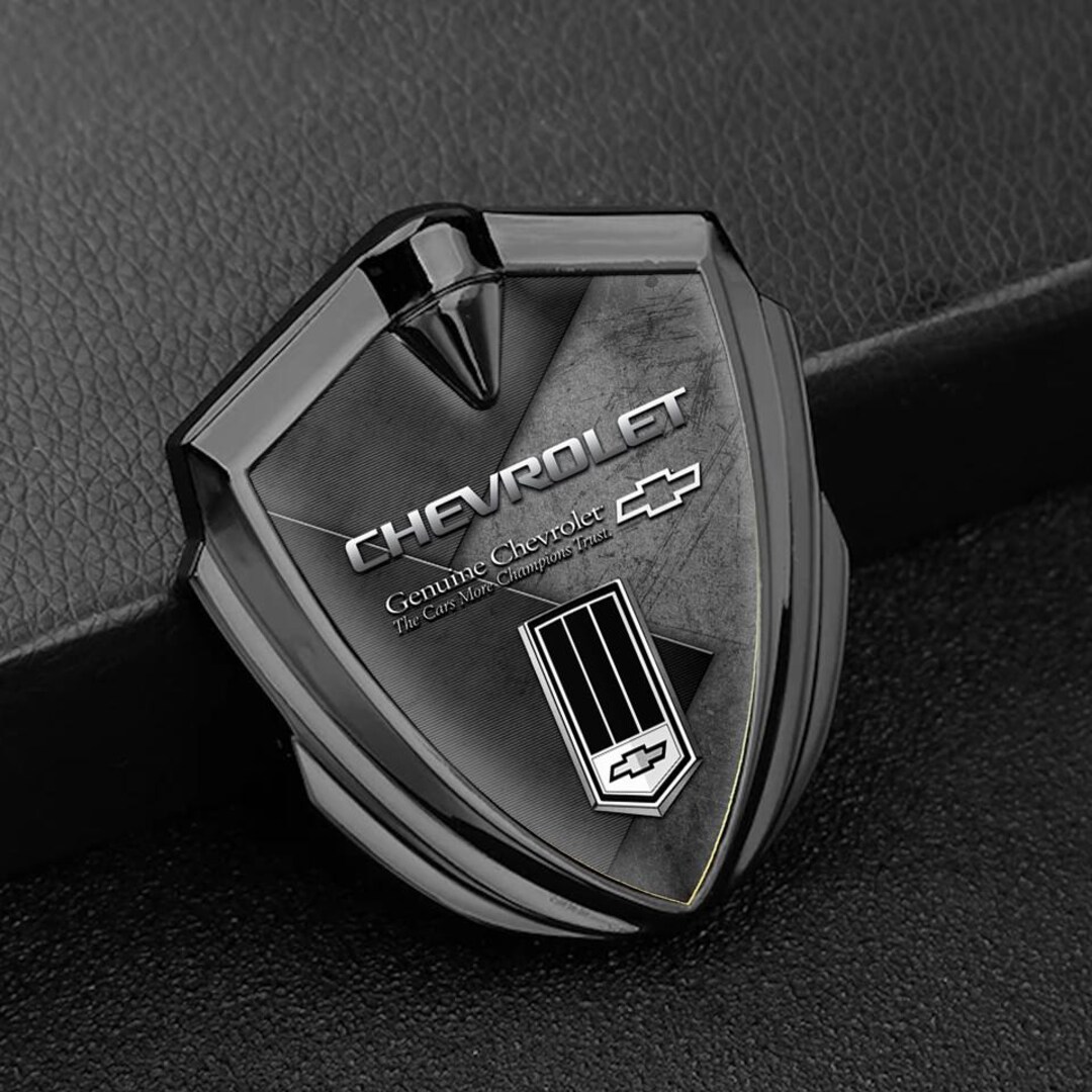 Chevrolet Car Emblem Side Badge Premium Quality Logo Handmade Metal ...