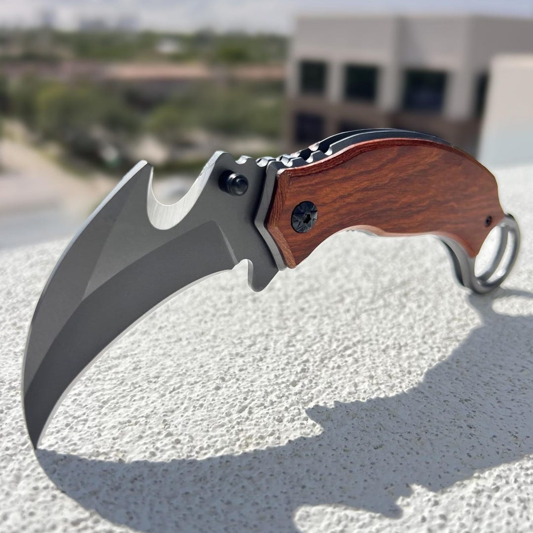 Unique Pocket Knife - Karambit Knife - Personalized Folding Knife for ...