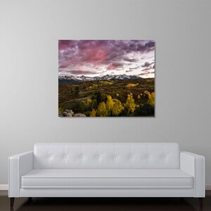 Dallas Divide Sunset, Colorado Art, Colorado Photography, Mountain Art ...