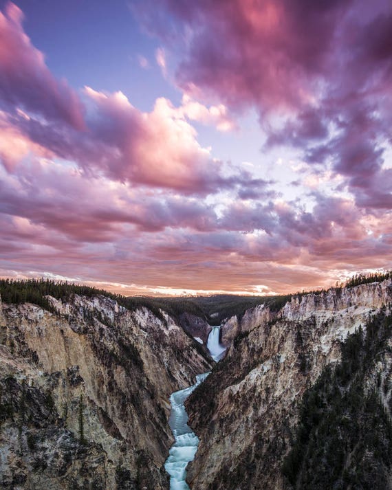 Yellowstone Sunset