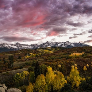 Dallas Divide Sunset, Colorado Art, Colorado Photography, Mountain Art ...