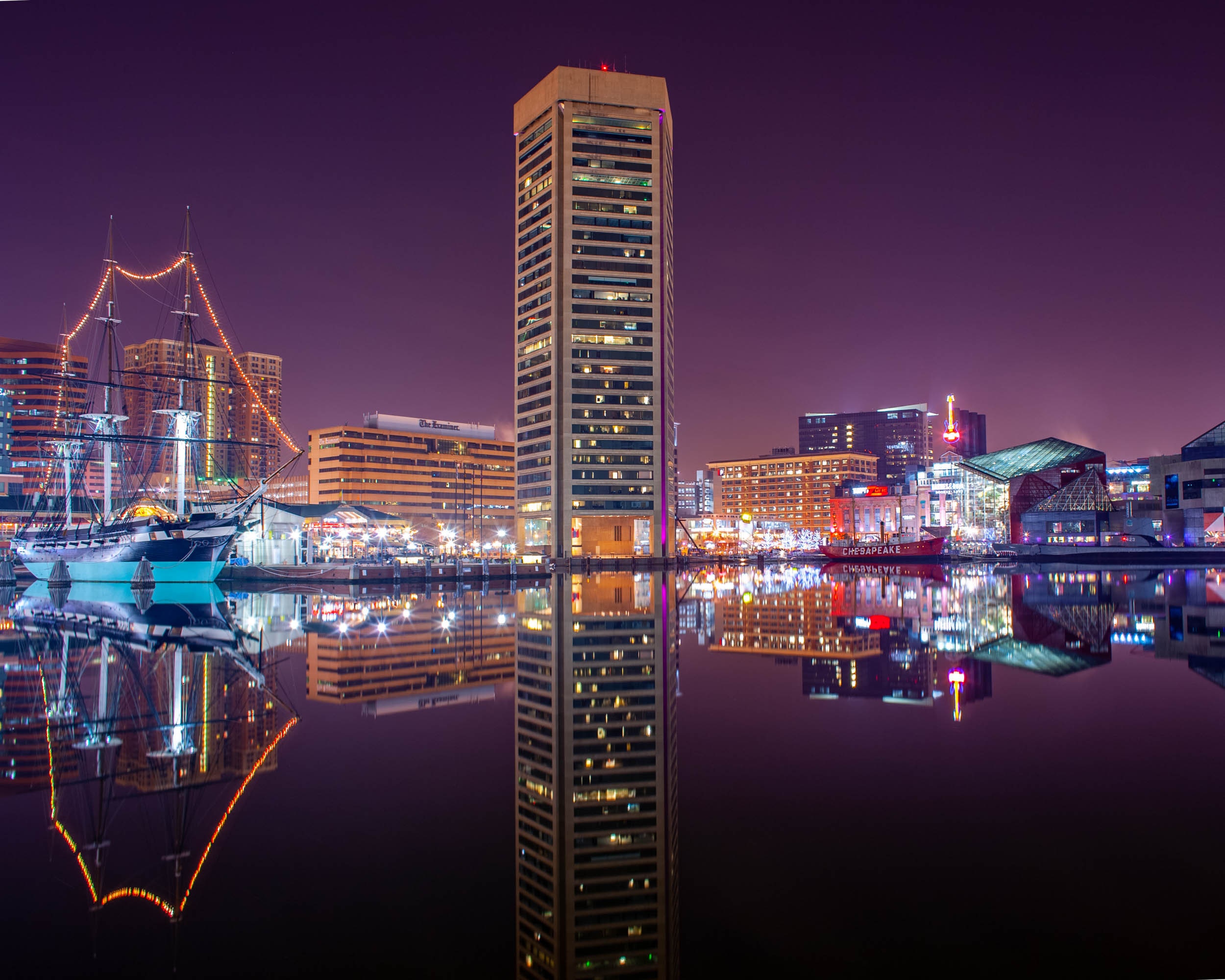 Baltimore Skyline, Baltimore Inner Harbor, Fine Art Photograph ...