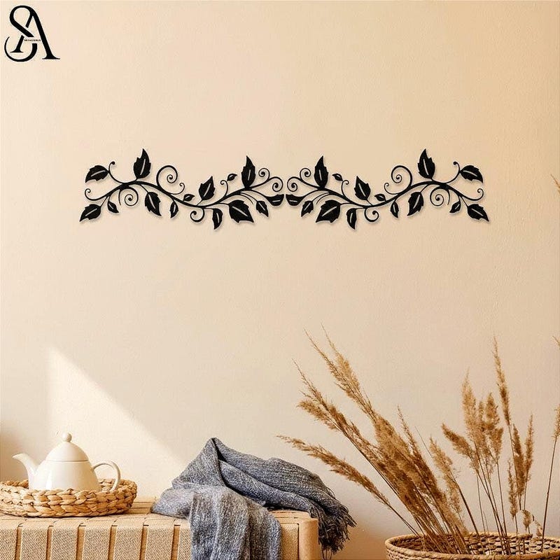 Metal Scroll Vine - Etsy