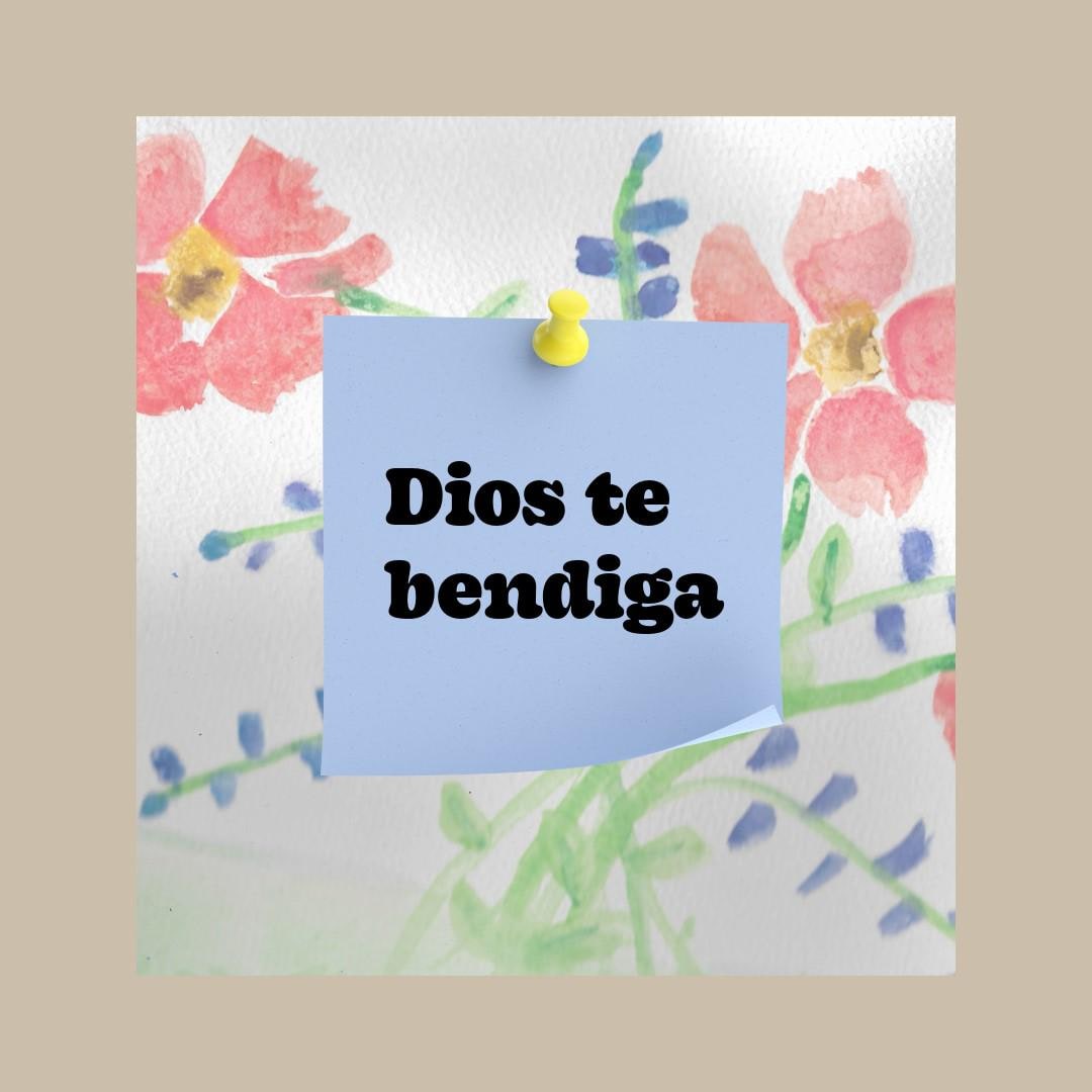 Sticker - Dios Te Bendiga - Christian Stickers - Etsy