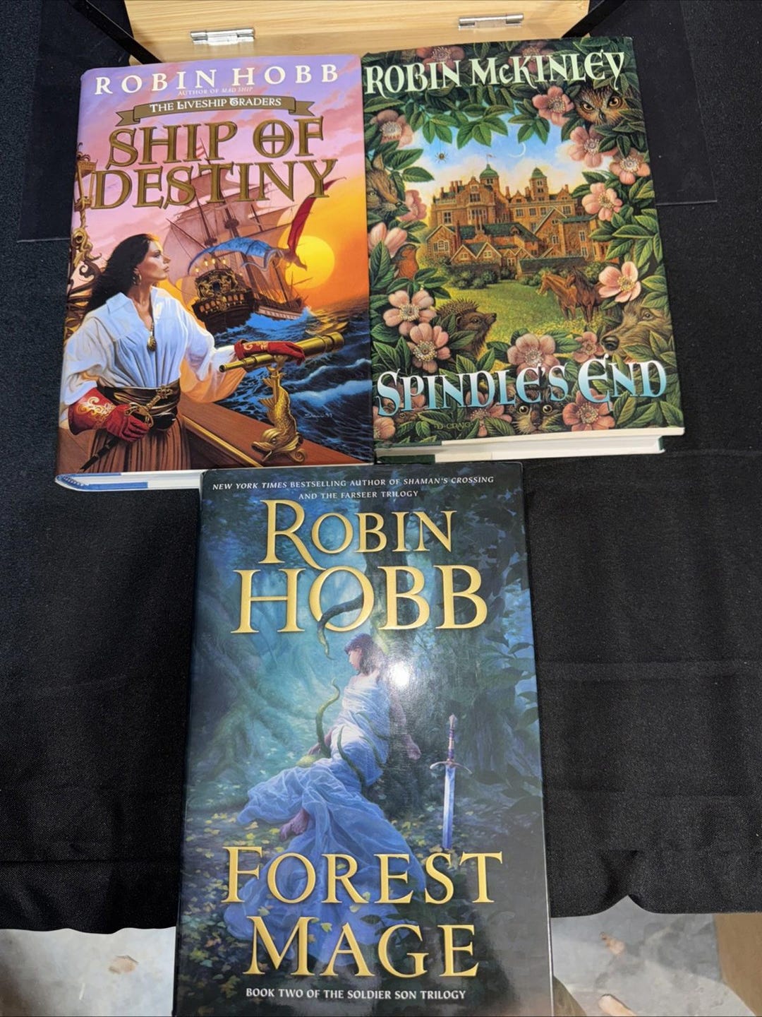 Robin Hobb Lot of 3 Forest Mage, Ship of Destiny and Spindle's End. All ...