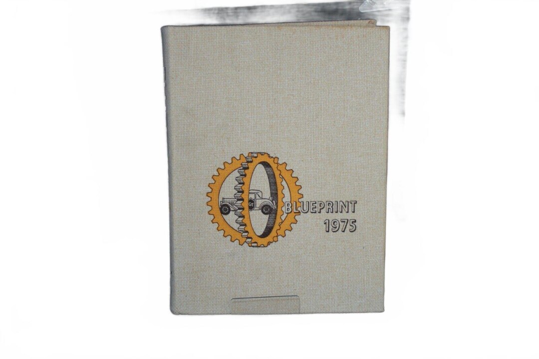 1975 Georgia Tech Annual, Blueprint - Etsy