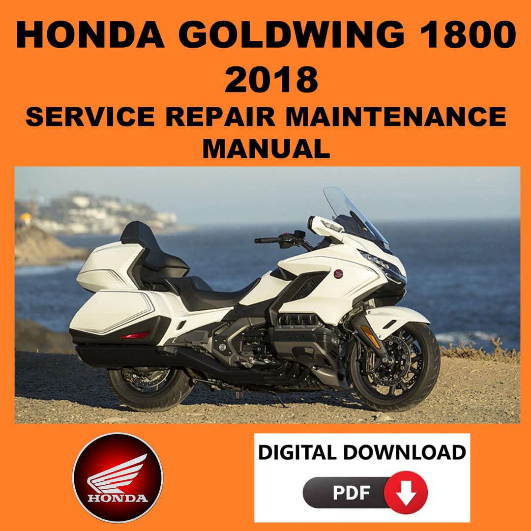 Honda 2018 Goldwing 1800 Service Manual Maintenance Repair - Etsy