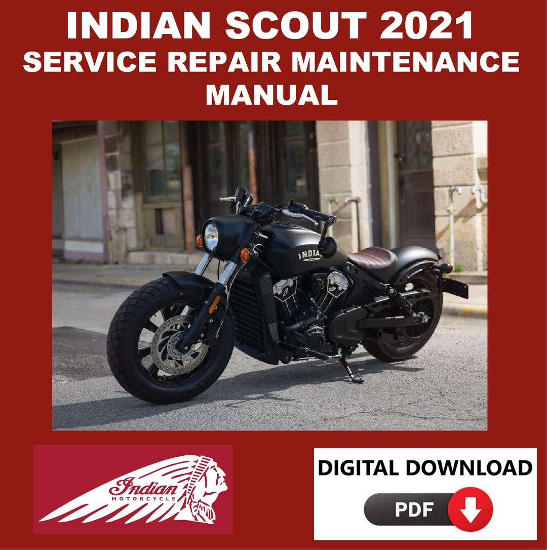 Indian 2021 Scout Service Manual Maintenance Repair - Etsy