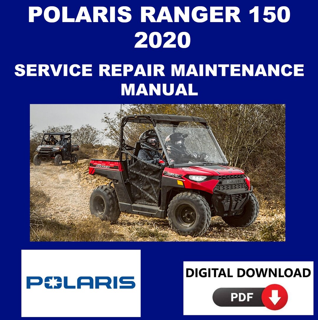 Polaris 2020 Ranger 150 Service Manual Maintenance Repair - Etsy
